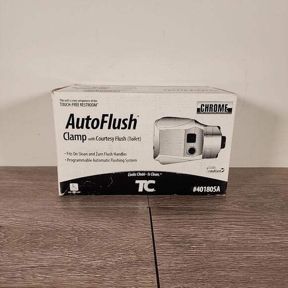 Other | Technical Concepts 41805a Chrome Auto Flush Clampon Toilet ...